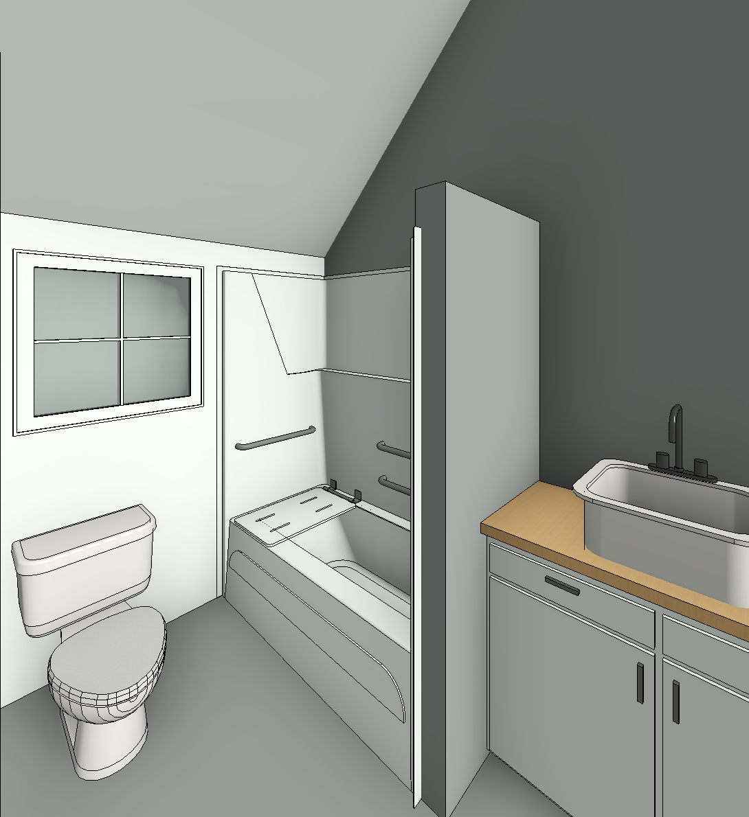 EverFabBath Fiberglass Showers for Architects