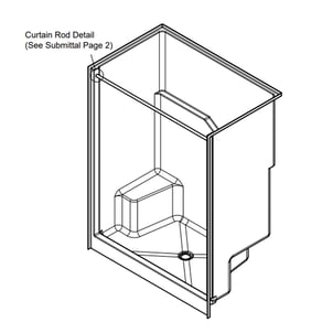 Single-Piece Residential Shower